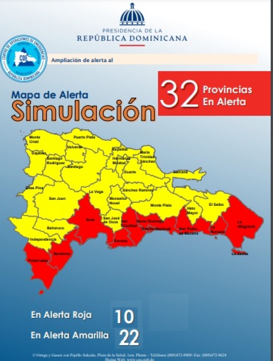 Centro de Operaciones de Emergencias | COE - Mantenimiento de Alerta ...